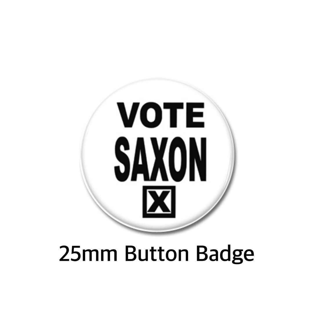 Vote Saxon Doctor Who the Master David Tennant 25mm Button Badge. - Etsy UK