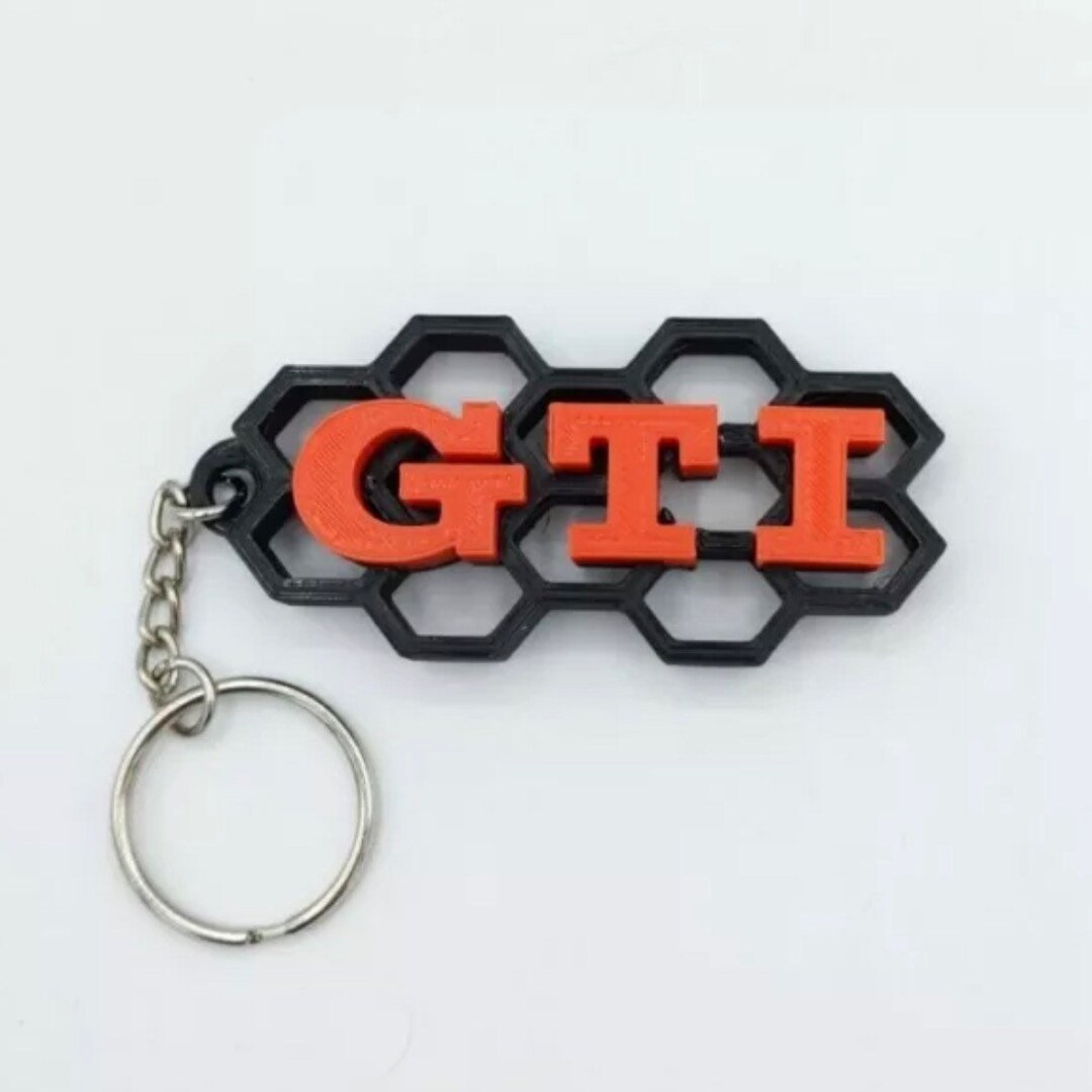 GTI 3D Printed Keyring Golf Polo Car - Etsy