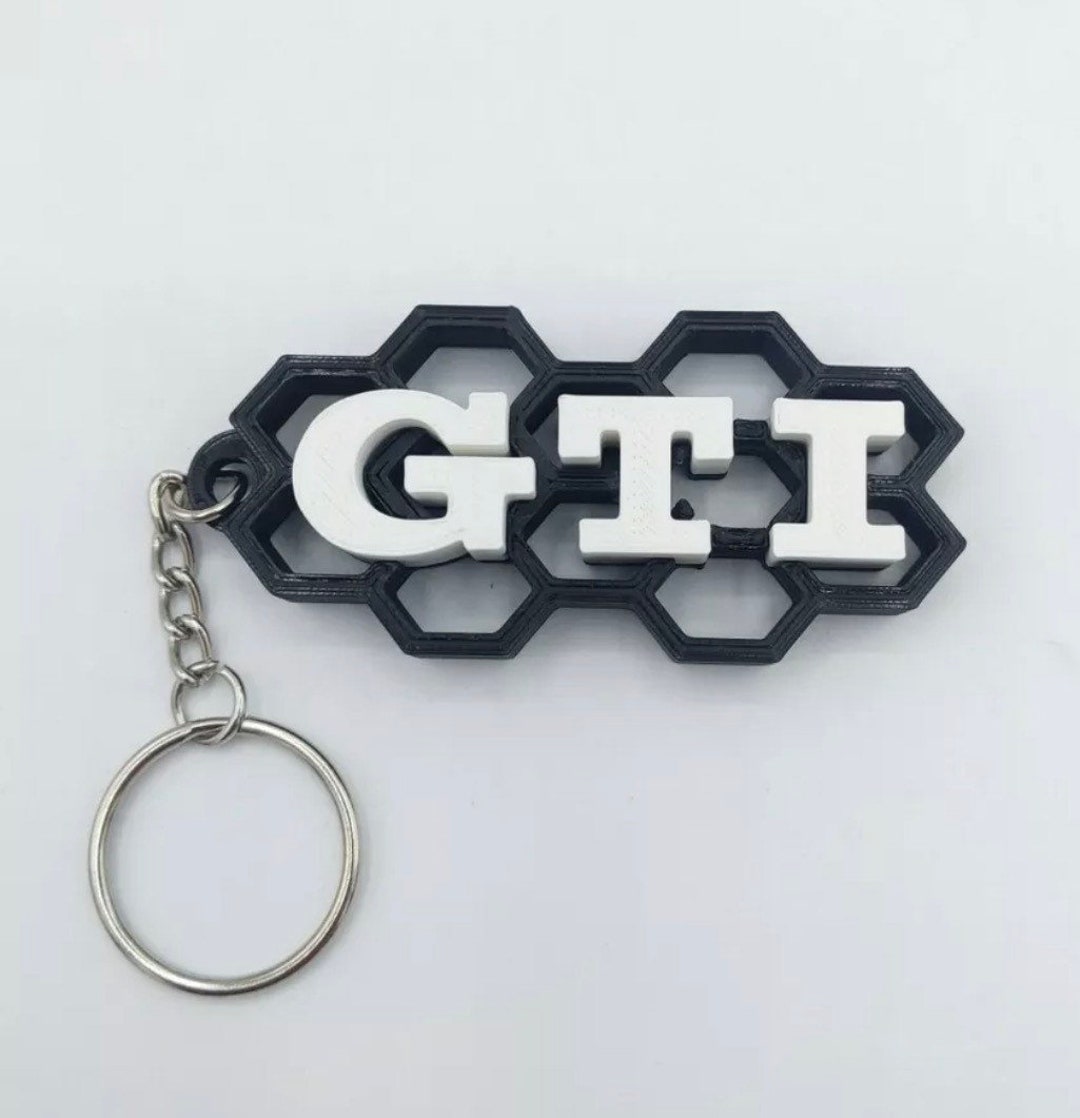 VW GTI 3D Printed Keyring Golf Polo - Etsy