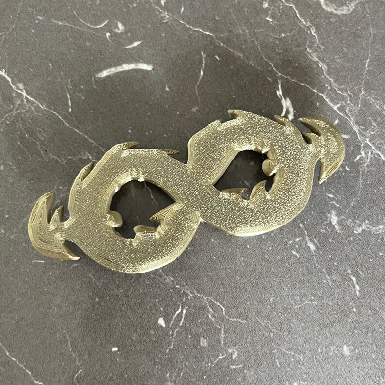 Alpha Snake Belt Emblem Ouroboros Zombie Cosplay Infinite Replica Prop - Etsy