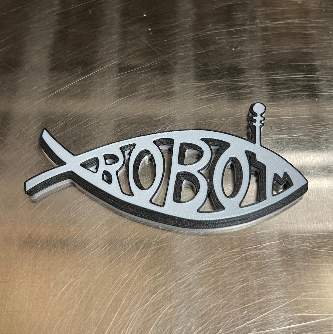 Futurama Robotology Fish Symbol Fridge Magnet Inspired by Gift Idea ...