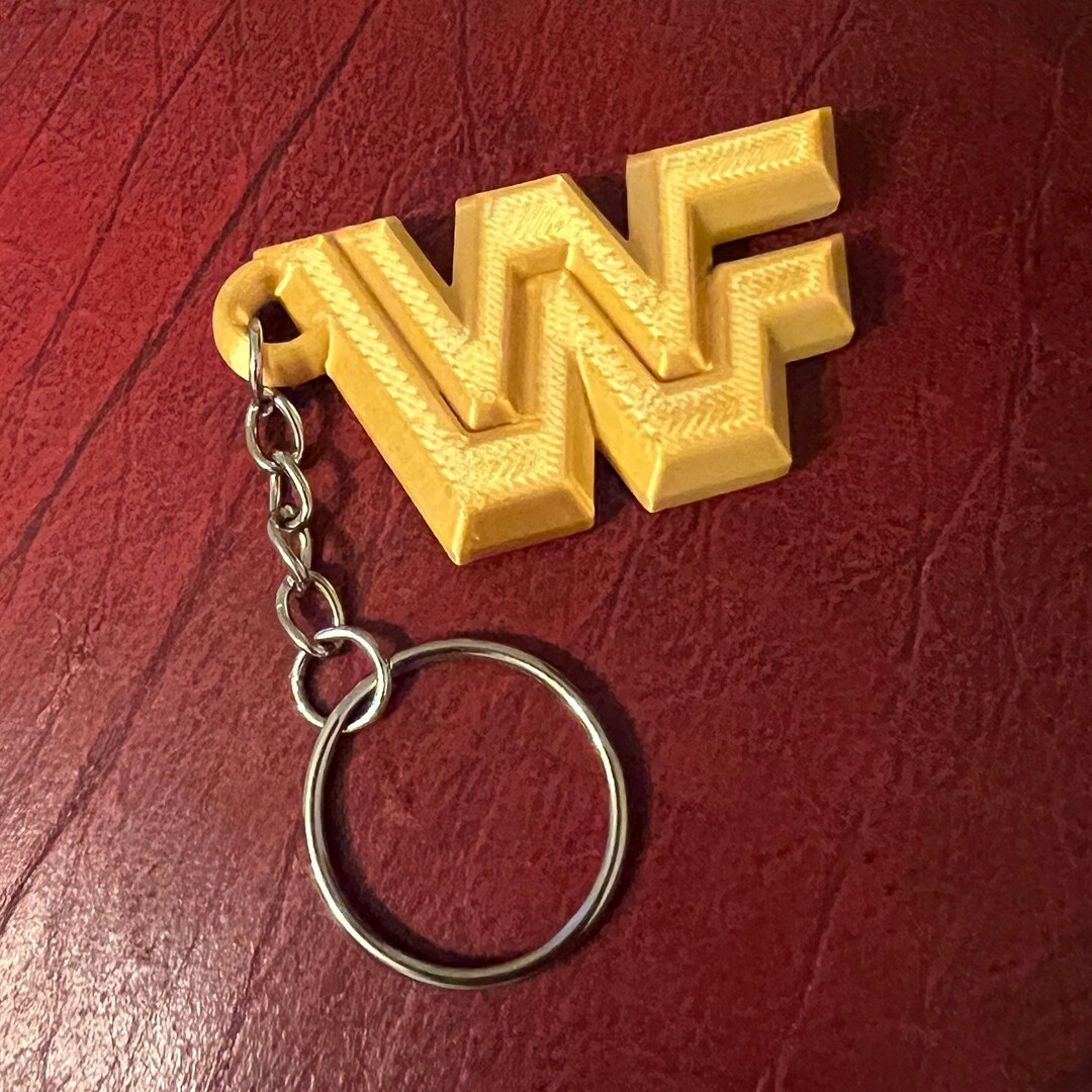 Classic WWF Logo Keyring 3D Printed - Etsy