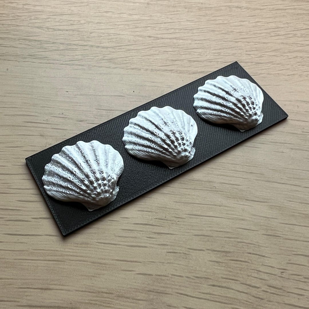 The Three Seashells Fridge Magnet Inspired by Demolition Man - Etsy