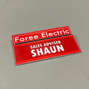 Shaun of the Dead Name Tag Badge for Fancy Dress Cosplay - Etsy UK