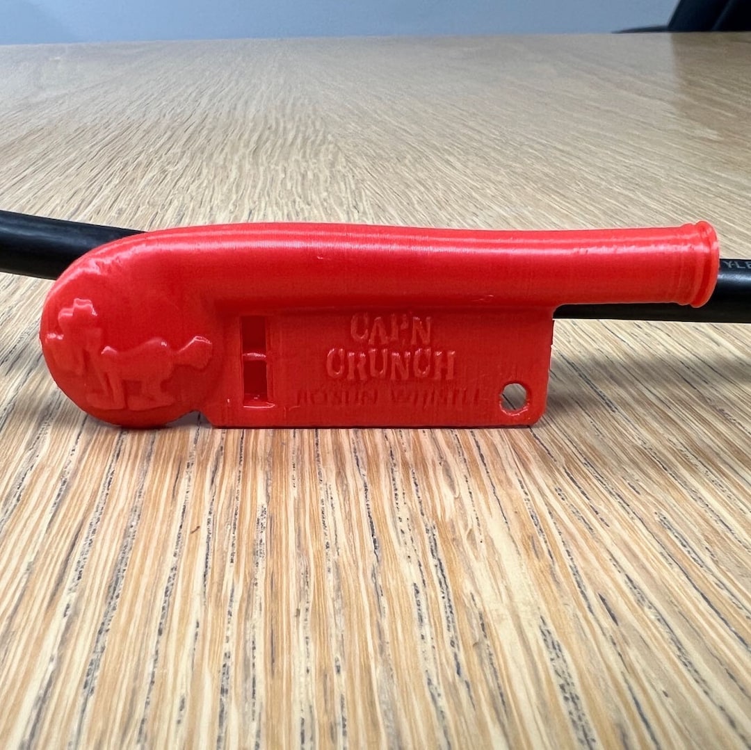 Cap N Crunch Bosun Call Whistle 3D Print Phreaking - Etsy
