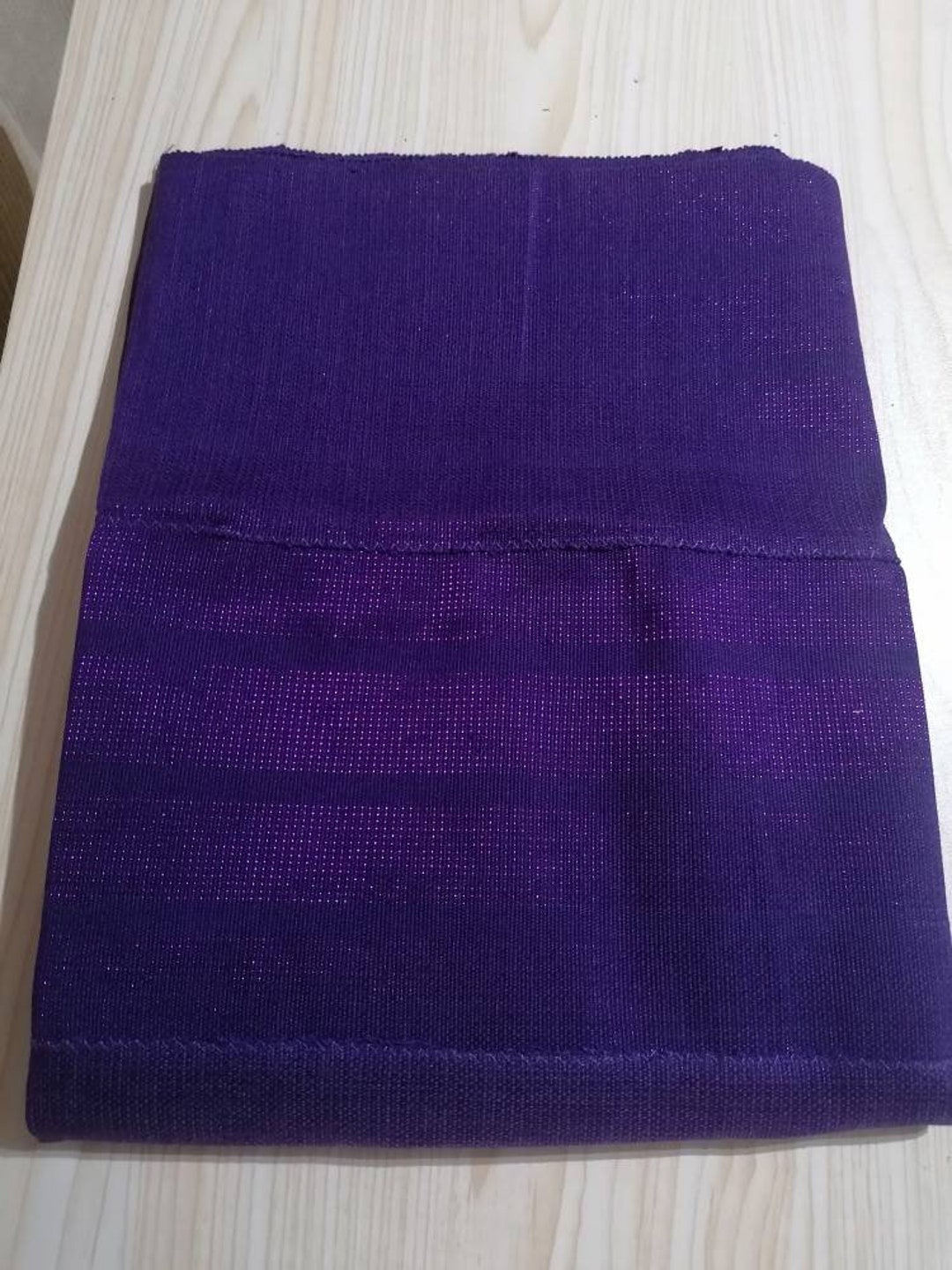 New Nigeria Purple With Shiny Purple Gele /ipele Aso Oke (price per ...