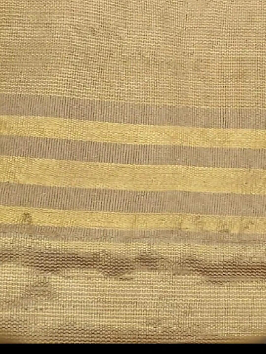 New Nigeria Gold With Golden Stripes Gele /ipele in Aso Oke (price per ...
