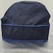 New Nigeria Aso Oke "etu" Navy Blue Embroidered Fila/cap for Men - Etsy