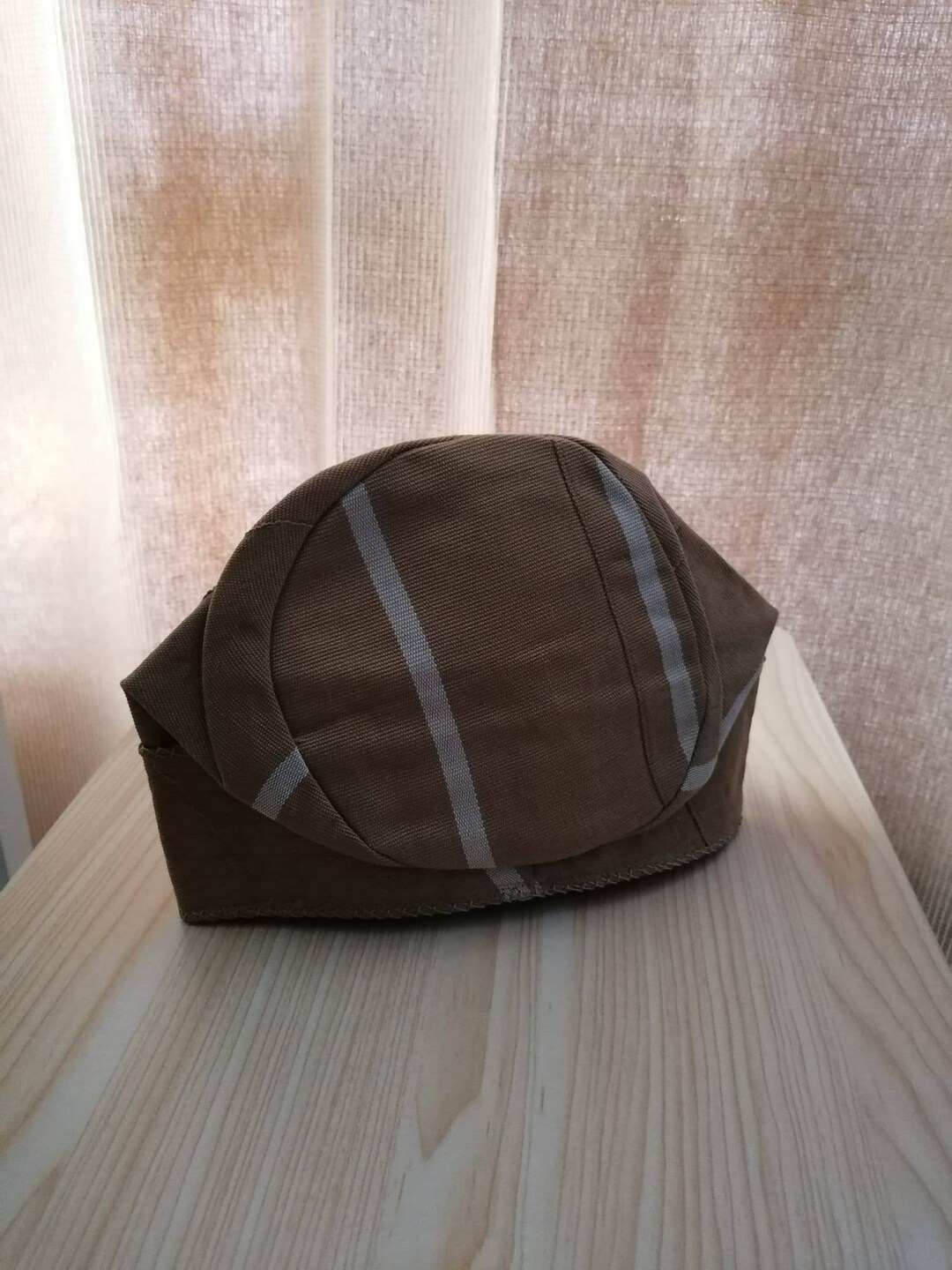 NEW NIGERIAN Sanyan Brown Fila Cap Aso Oke Cap - Etsy