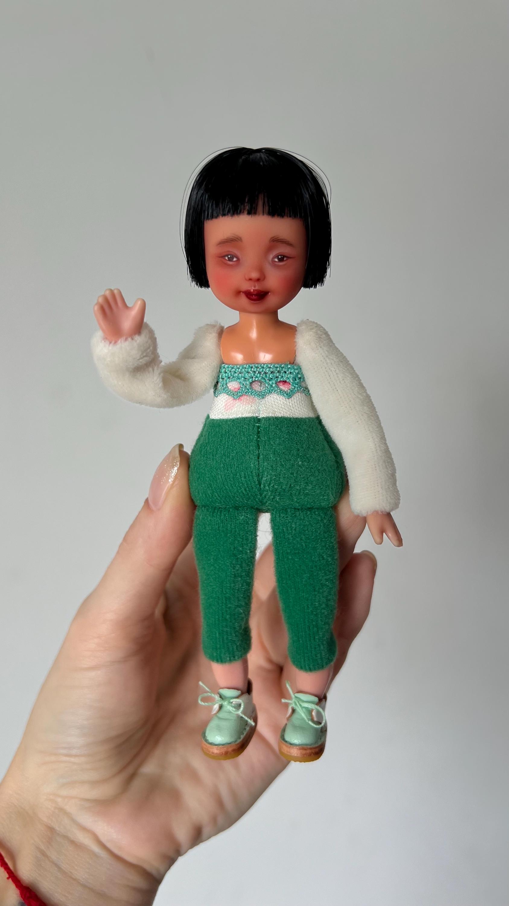 Custom Made Stuffed Asian Girl Doll Cauliflower - Etsy
