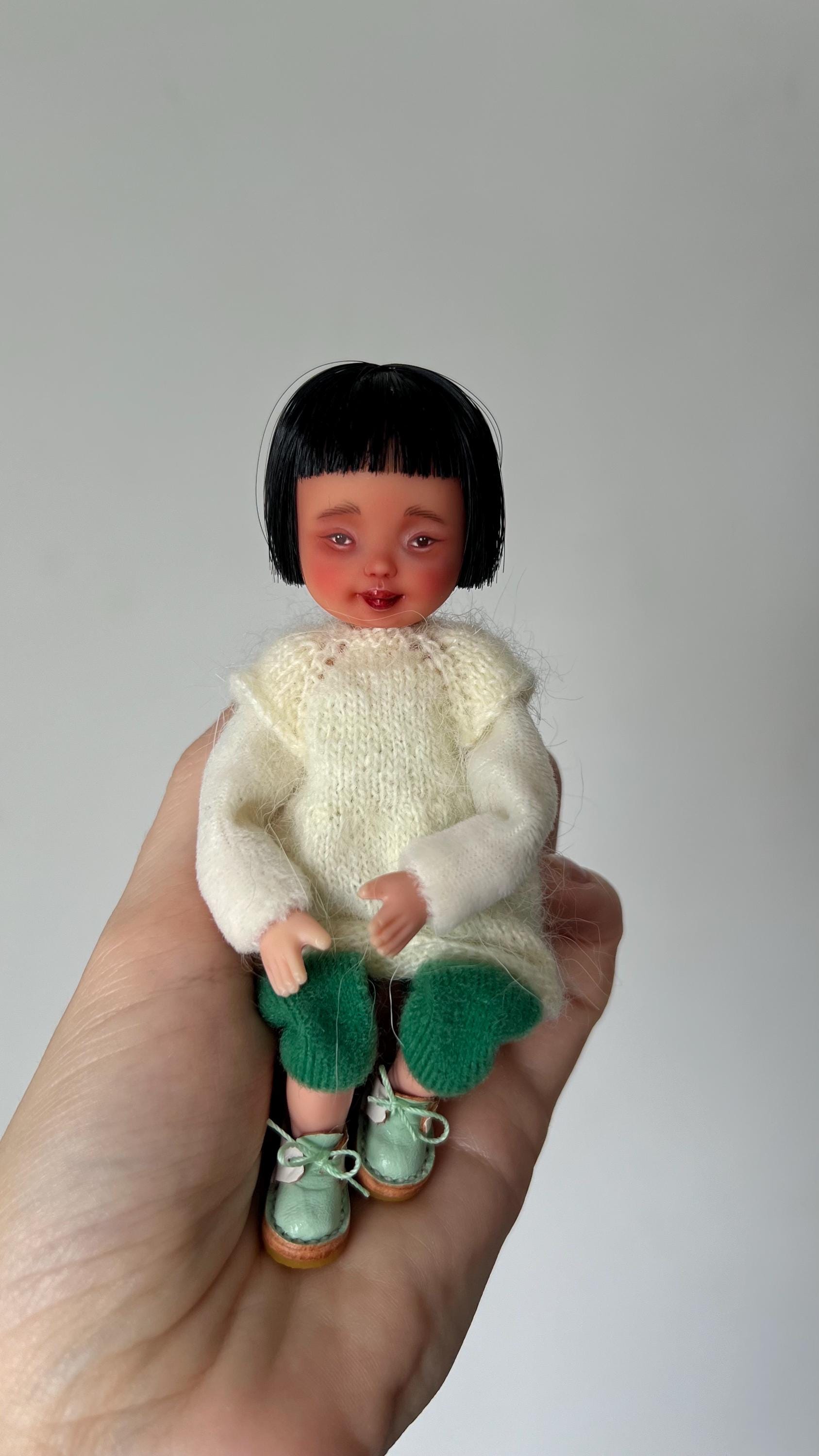 Custom Made Stuffed Asian Girl Doll Cauliflower - Etsy