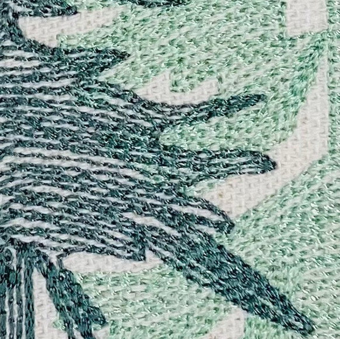 Pine Tree Pillow, Natural/linen,embroidered Designer Pillow Cover ...