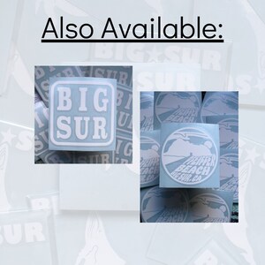 Whale Decal Beach Car Decal Under the Sea Decal Big Sur Decal Sticker ...