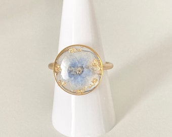 Forget Me Not Ring - Etsy