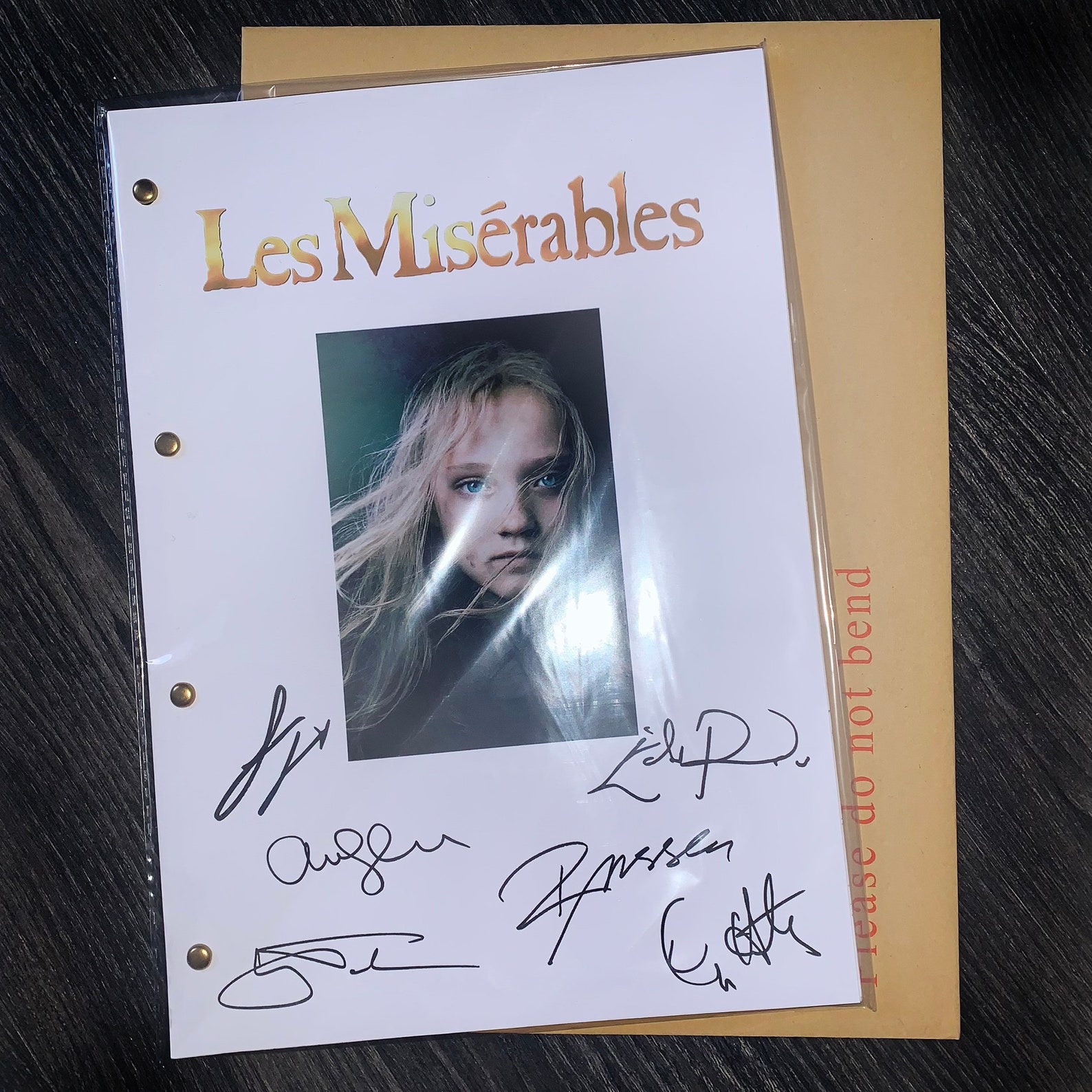 Les Miserables Movie Transcript / Script / Screenplay / - Etsy