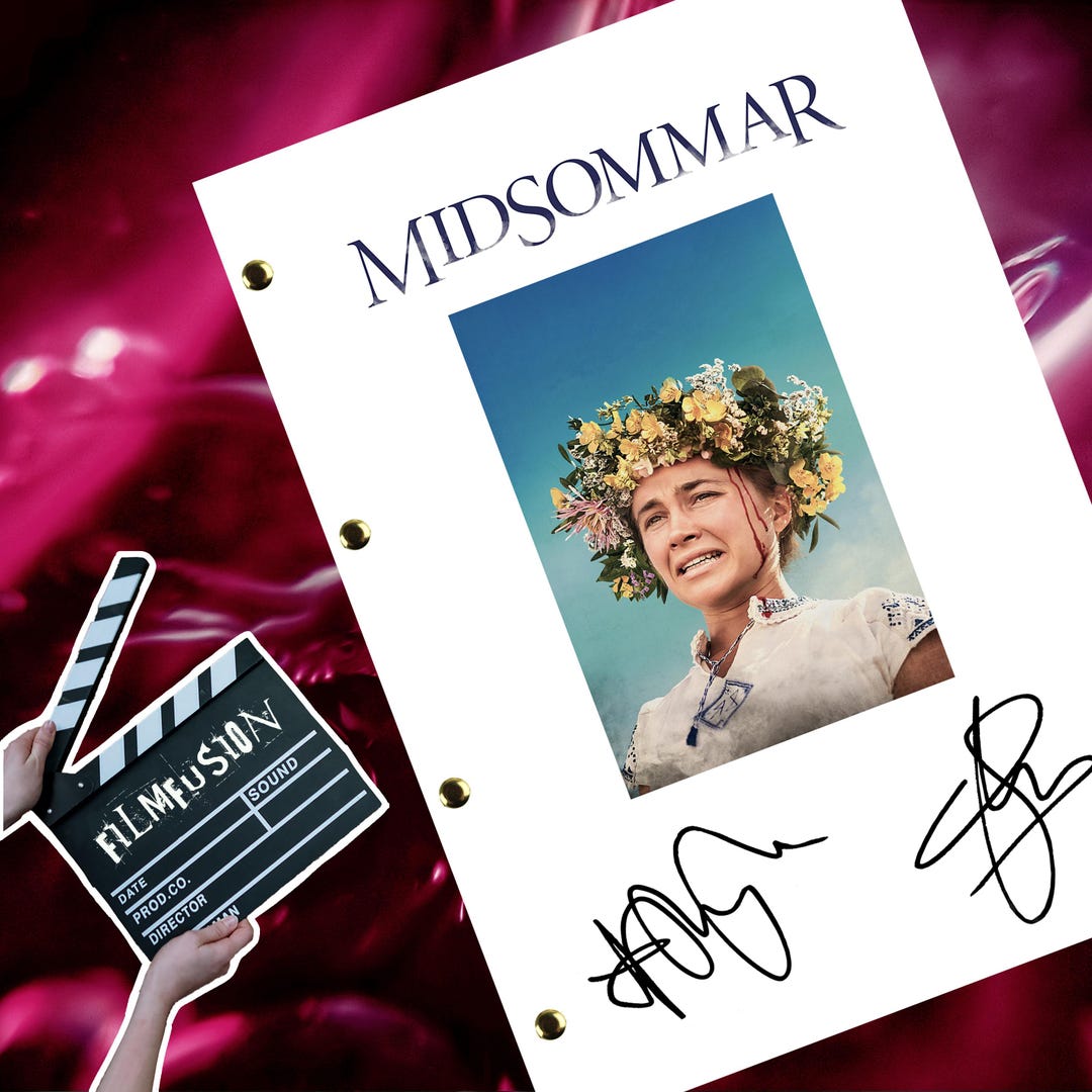 Midsommar / Film / Movie Transcript / Script / Screenplay Autographed ...