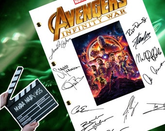 Avengers Infinity War Script - Etsy Australia