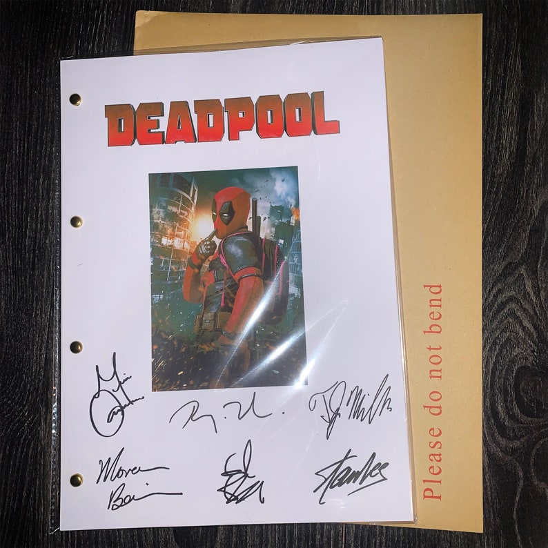 DEADPOOL / Marvel Film Movie Transcript / Script / Screenplay ...