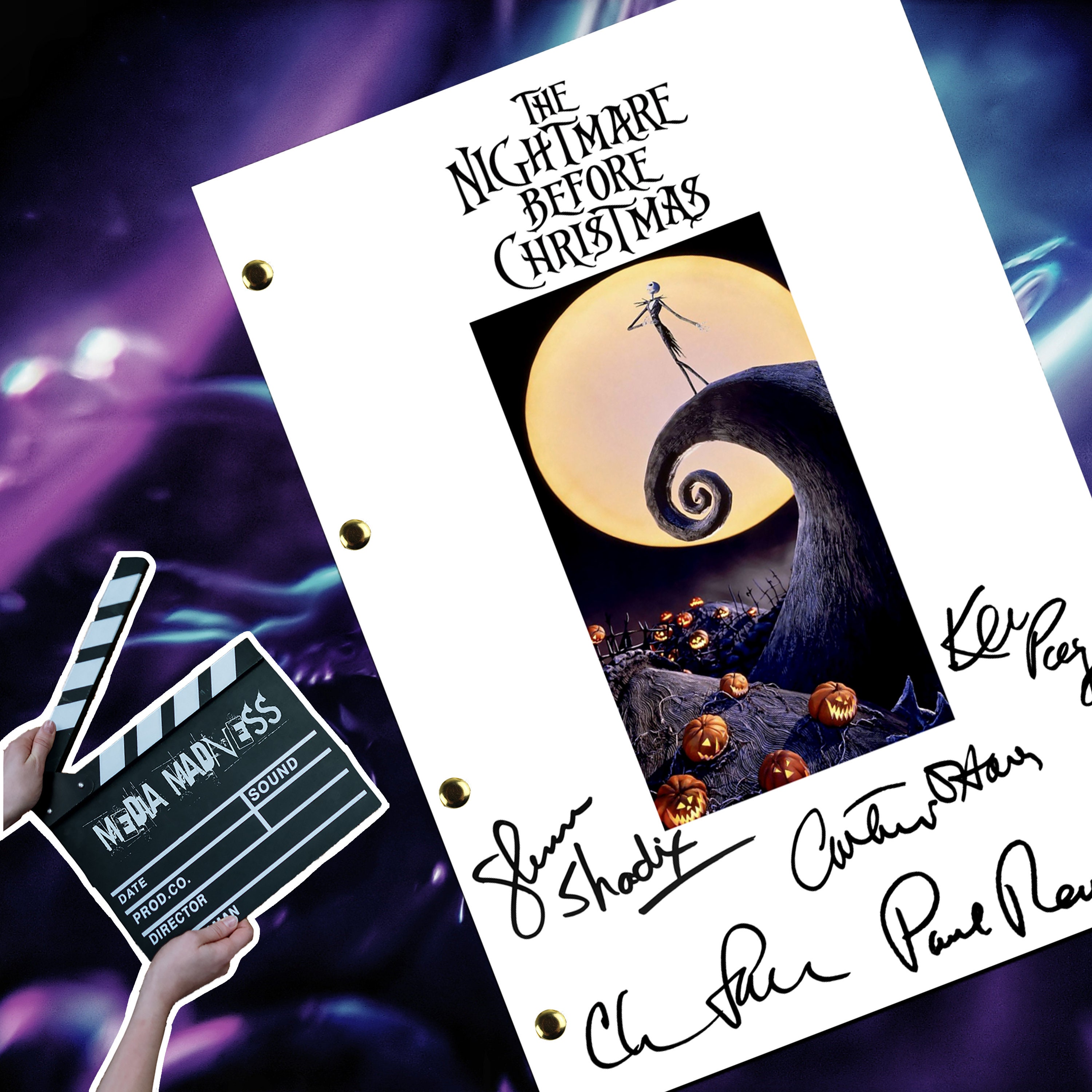 The Nightmare Before Christmas Movie Transcript / Script / Screenplay ...