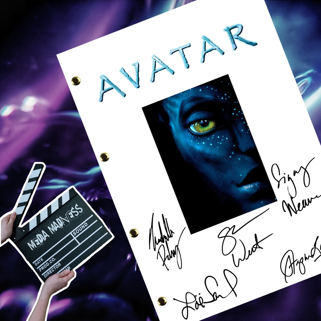 Avatar Movie Transcript / Script / Screenplay / Autographed Reprint - Etsy