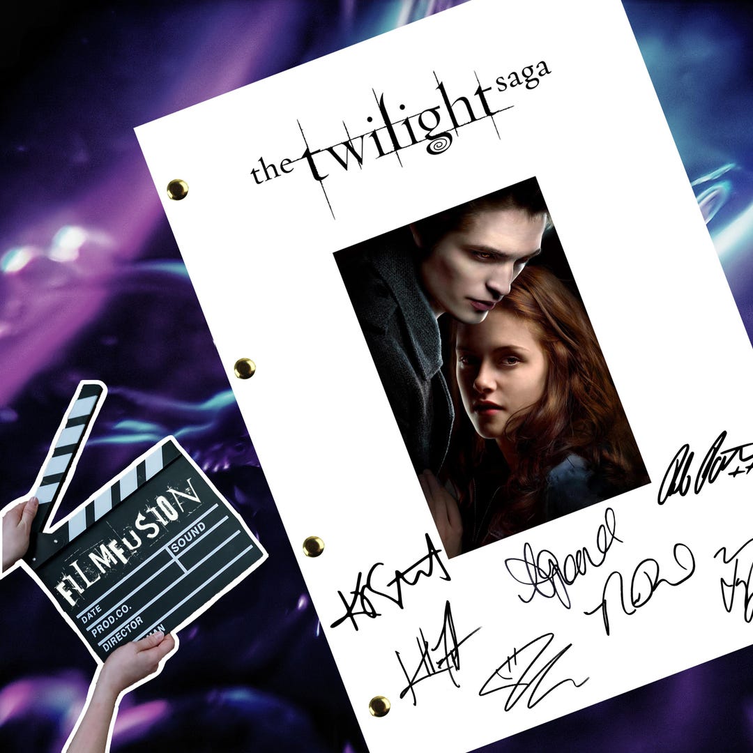 Twilight / the Twilight Saga / Film / Movie Transcript / Script ...
