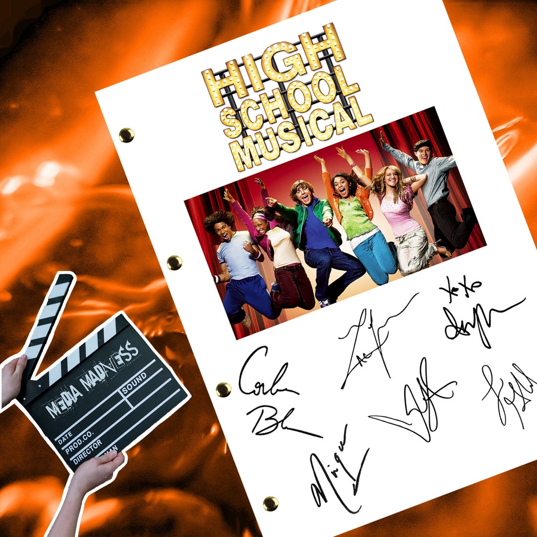 High School Musical Film Movie Transcript / Script / Screenplay ...