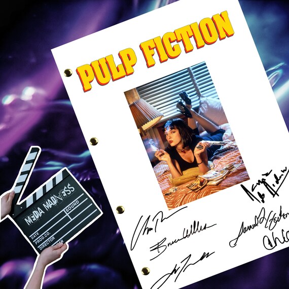 Pulp Fiction Film Movie Transcript / Script / Screenplay - Etsy