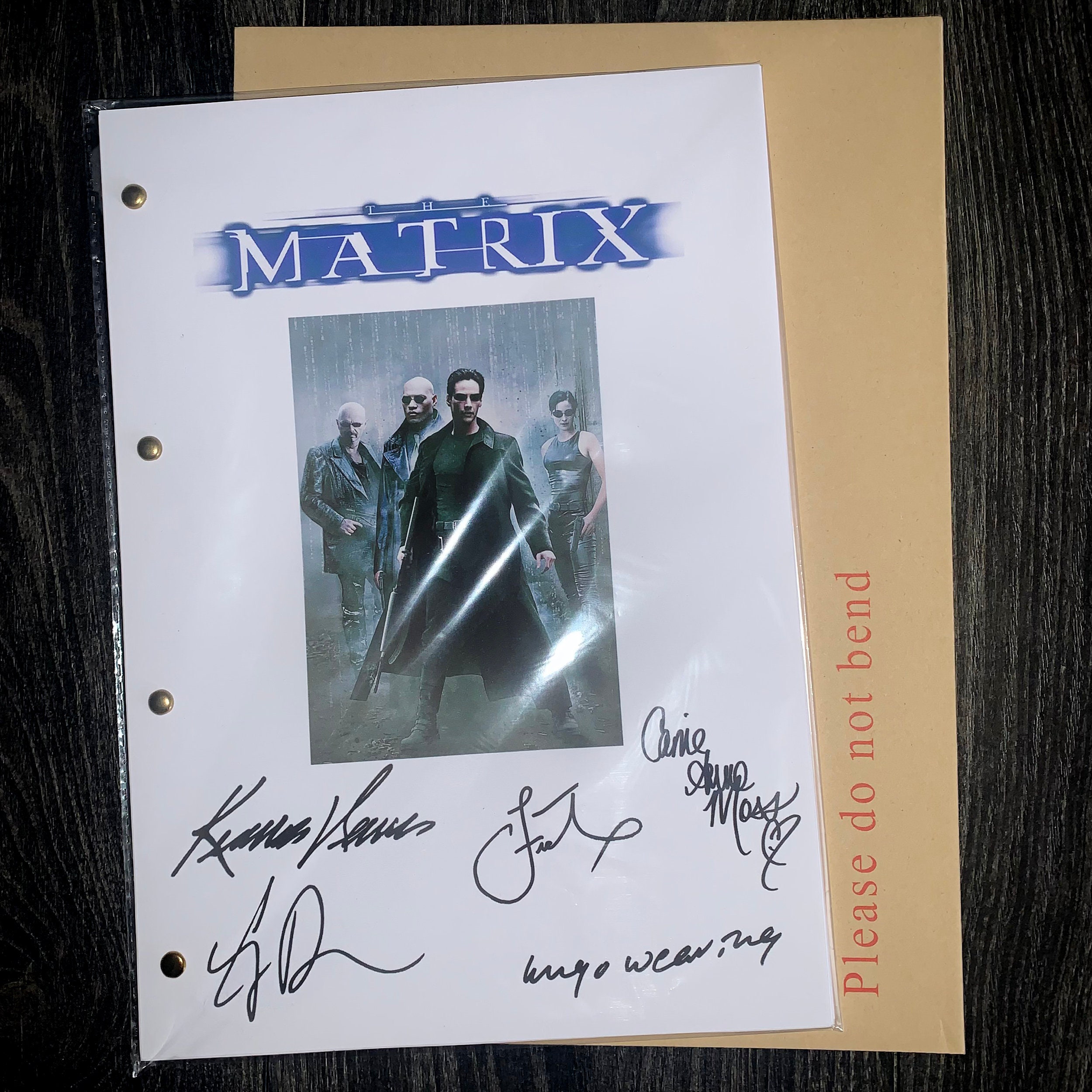 The Matrix / Film Movie Transcript / Script / Screenplay - Etsy