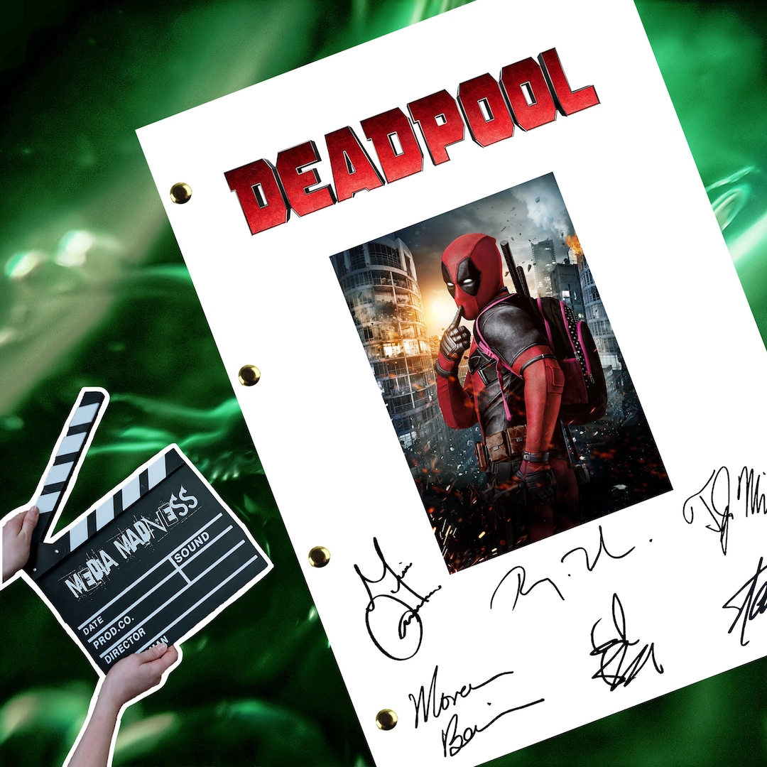 DEADPOOL / Marvel Film Movie Transcript / Script / Screenplay ...