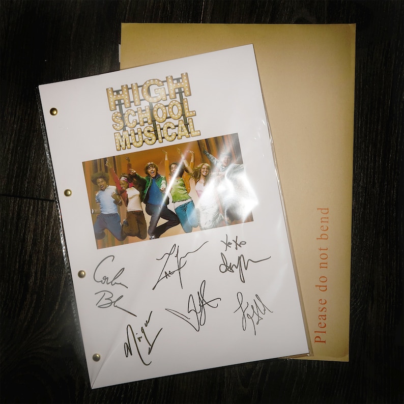 High School Musical Film Movie Transcript / Script / Screenplay ...