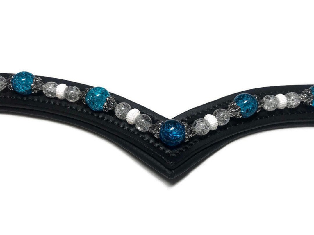 Custom Beaded Browband - Etsy