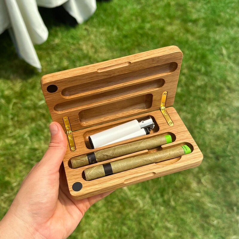 Wood Cigarette Case - Etsy