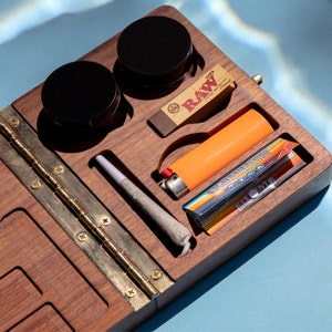 Bud Box Organizer, Custom Rolling Tray, Stash Box, Table Top Organizer ...