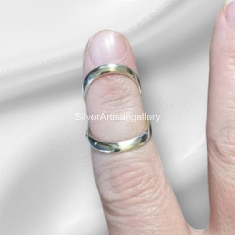 Silver Ring Splint - Etsy