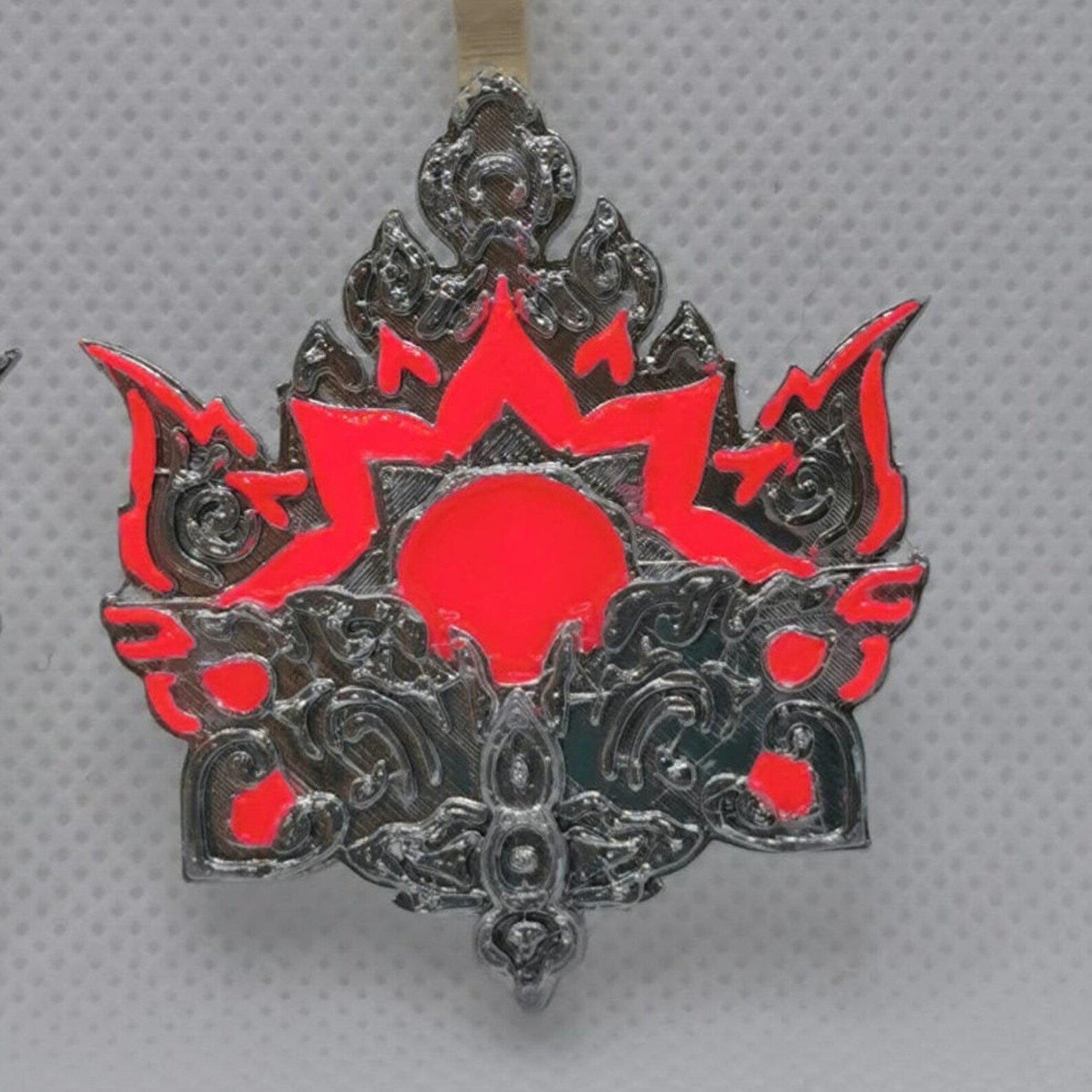 Neon Dawn Ranked Charm Keychain - Etsy Hong Kong