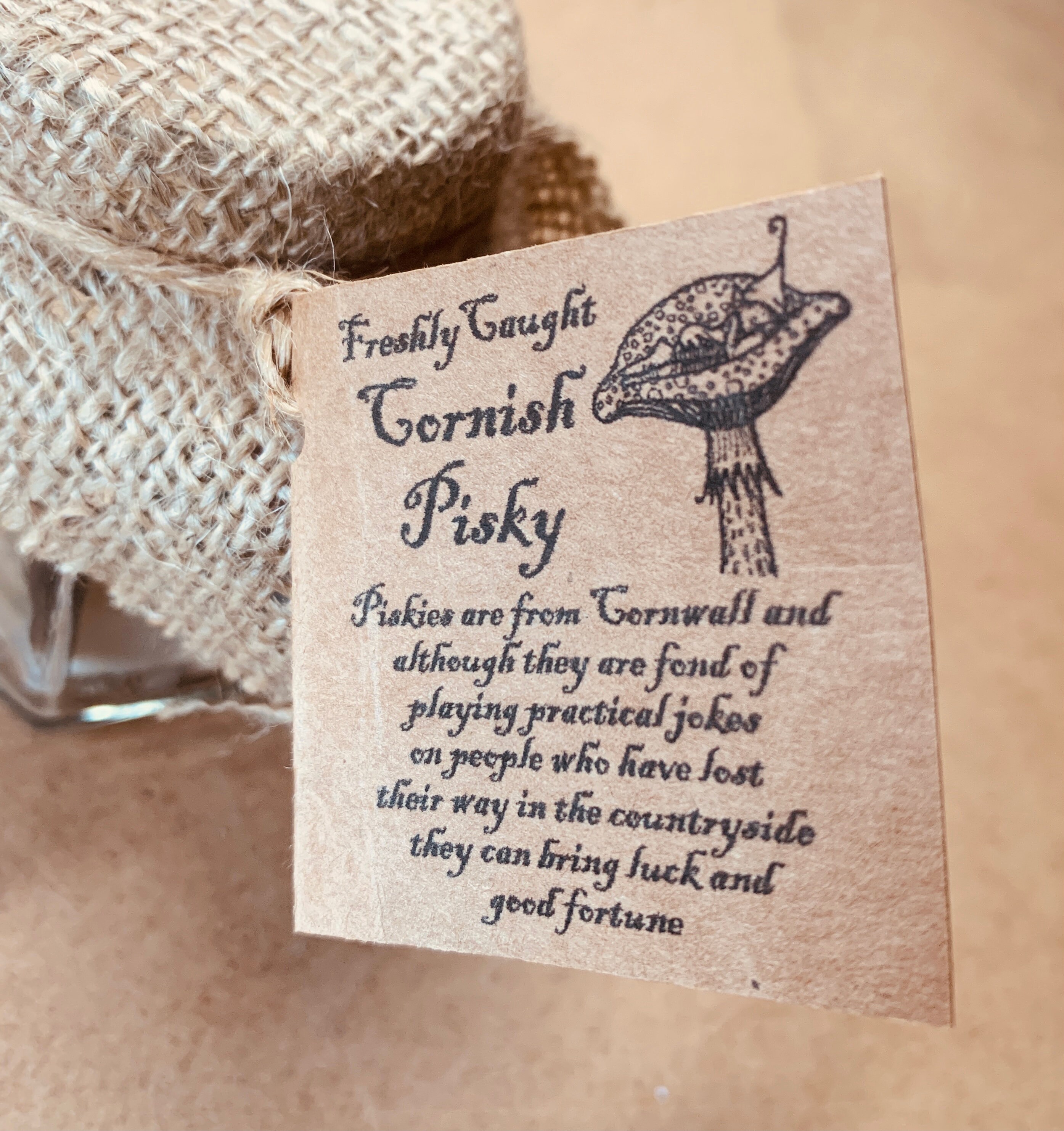 Freshly Caught Cornish Pisky - Freshly Caught Fairy Folk - Etsy UK