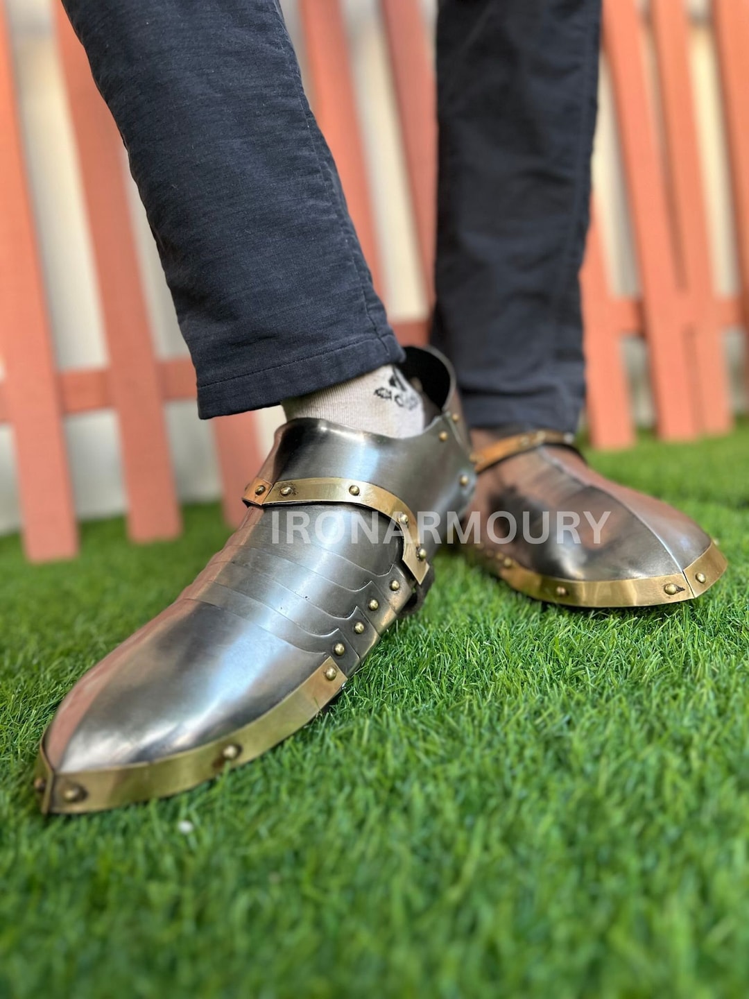 Medieval Knight Sabaton, Foot Armor Guard, Larp Wearable Armor, Cosplay ...