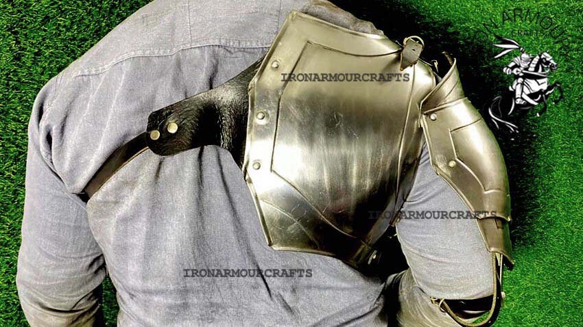 Medieval LARP Armor Set Shoulder Breastplate Cuirass & - Etsy