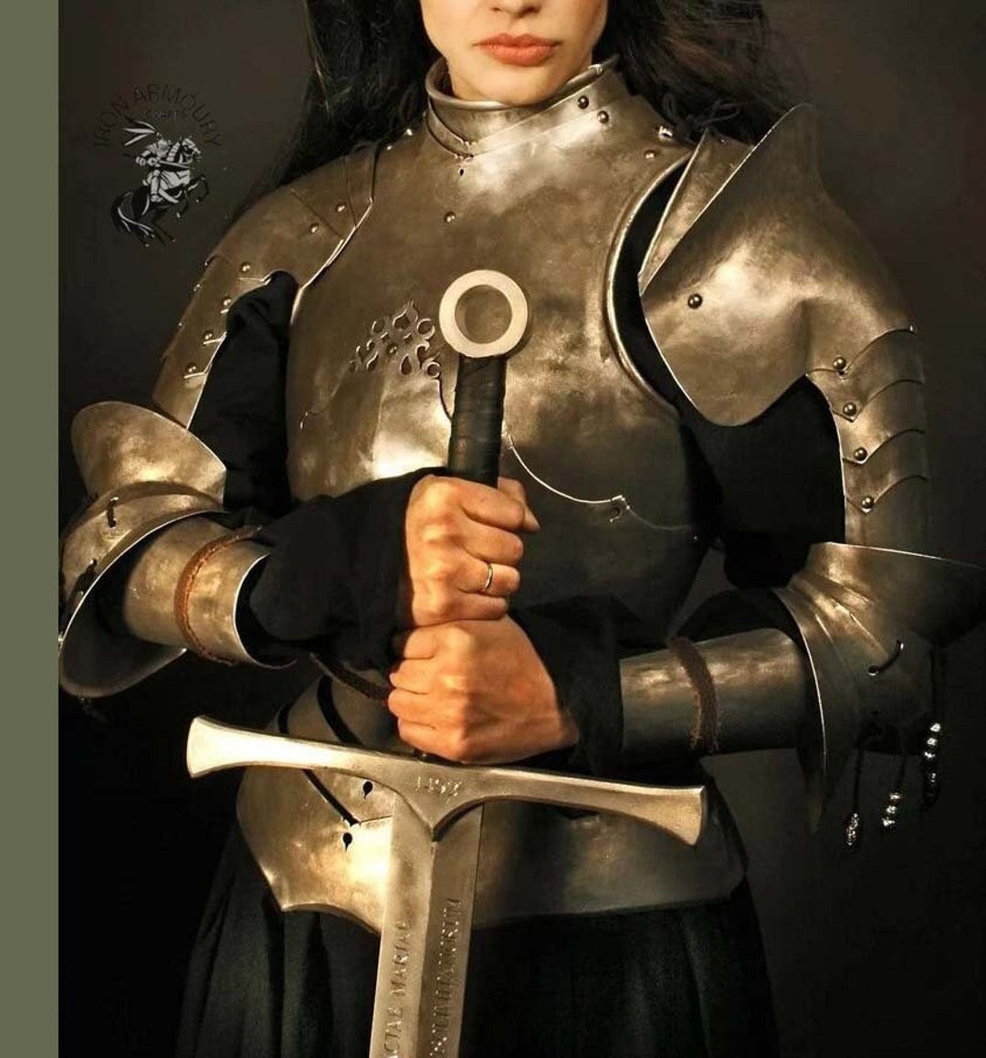 Medieval Ancient Cuirass Brave Lady Armor, Female Fantasy Armor Costume ...