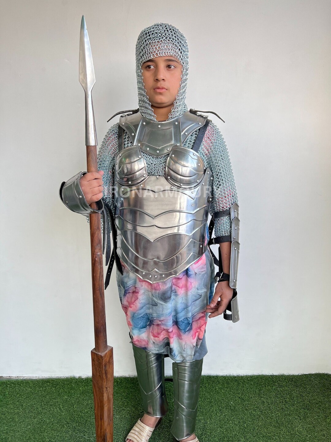 Medieval Ancient Corset Armor, Gorget Armor, Bracers Armor, Larp Armor ...