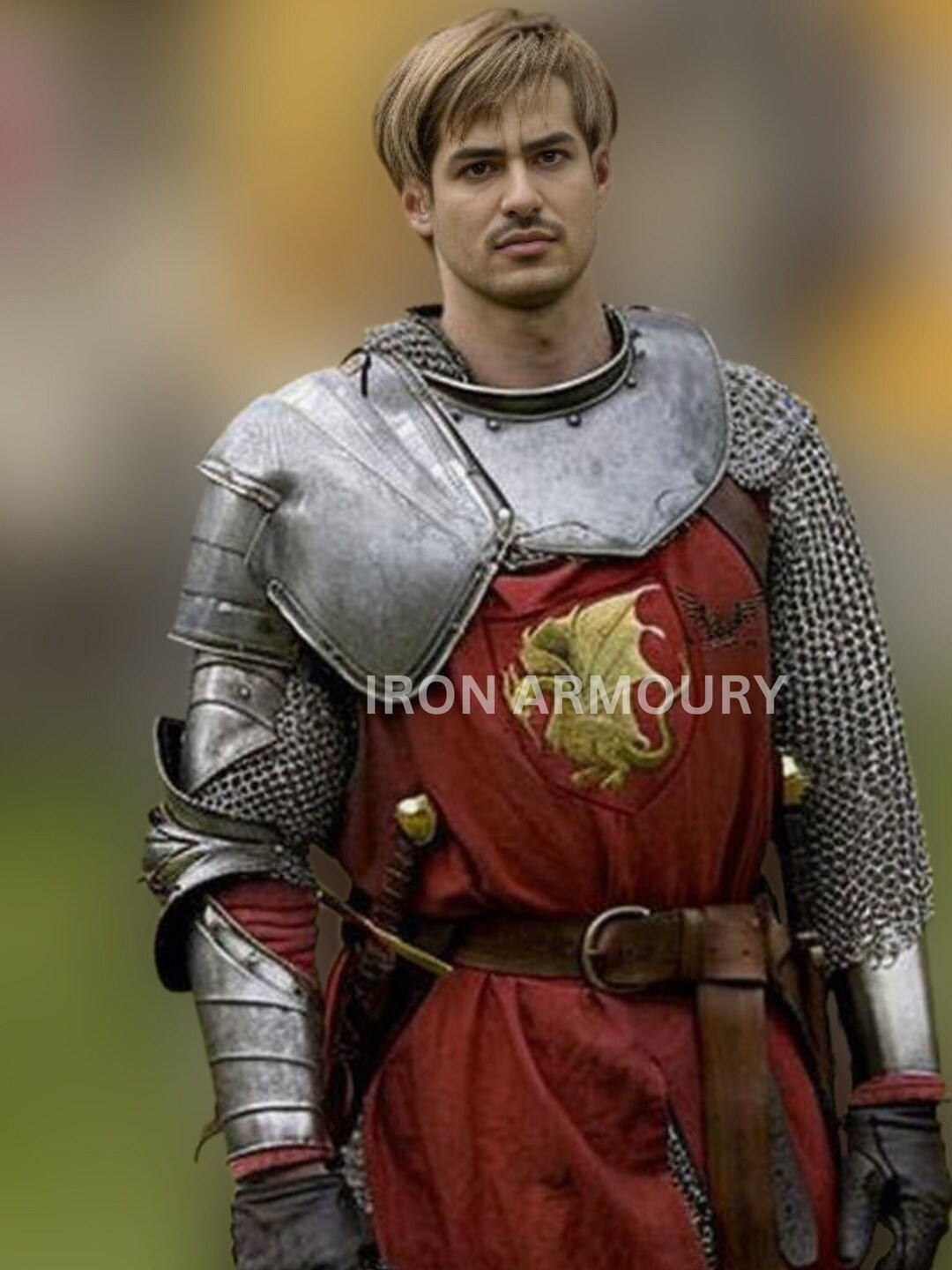 Medieval Knight Full Arm Bracers & Gorget Armor Larp Armor - Etsy