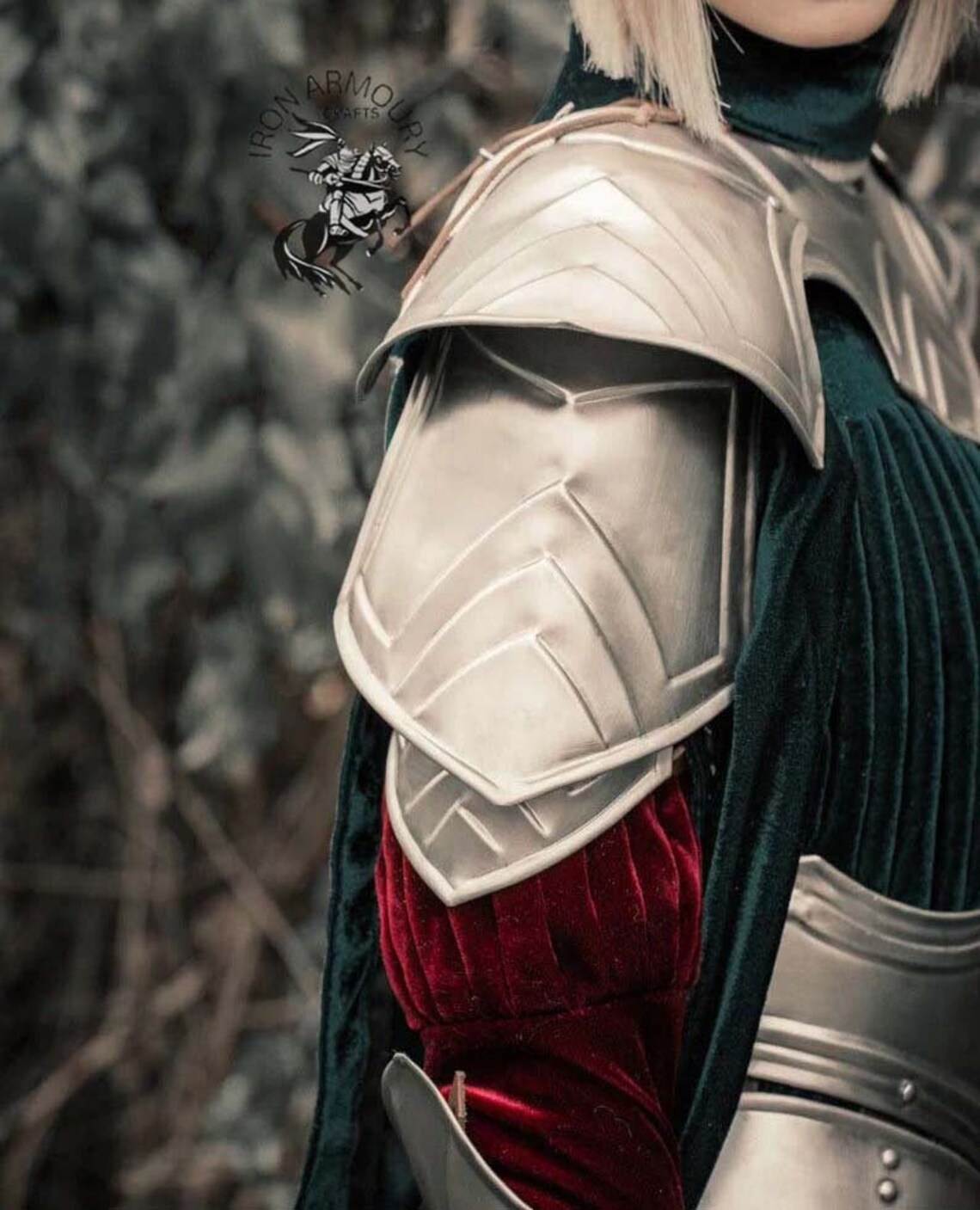 Knight Lady Armor Female Larp Armor Costume Cosplay Sca - Etsy