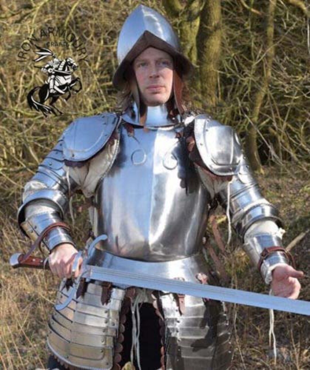 Medieval Gothic Armor, Wearable Armor Costume, Sca, Cosplay, Larp Armor ...