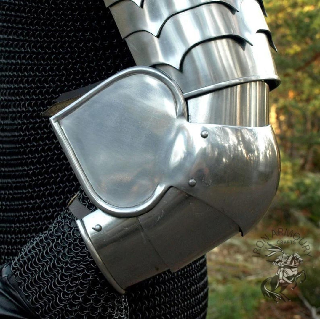 Medieval Knight Elbow Armor Costume, Cosplay Armor, Larp Armor, Sca ...
