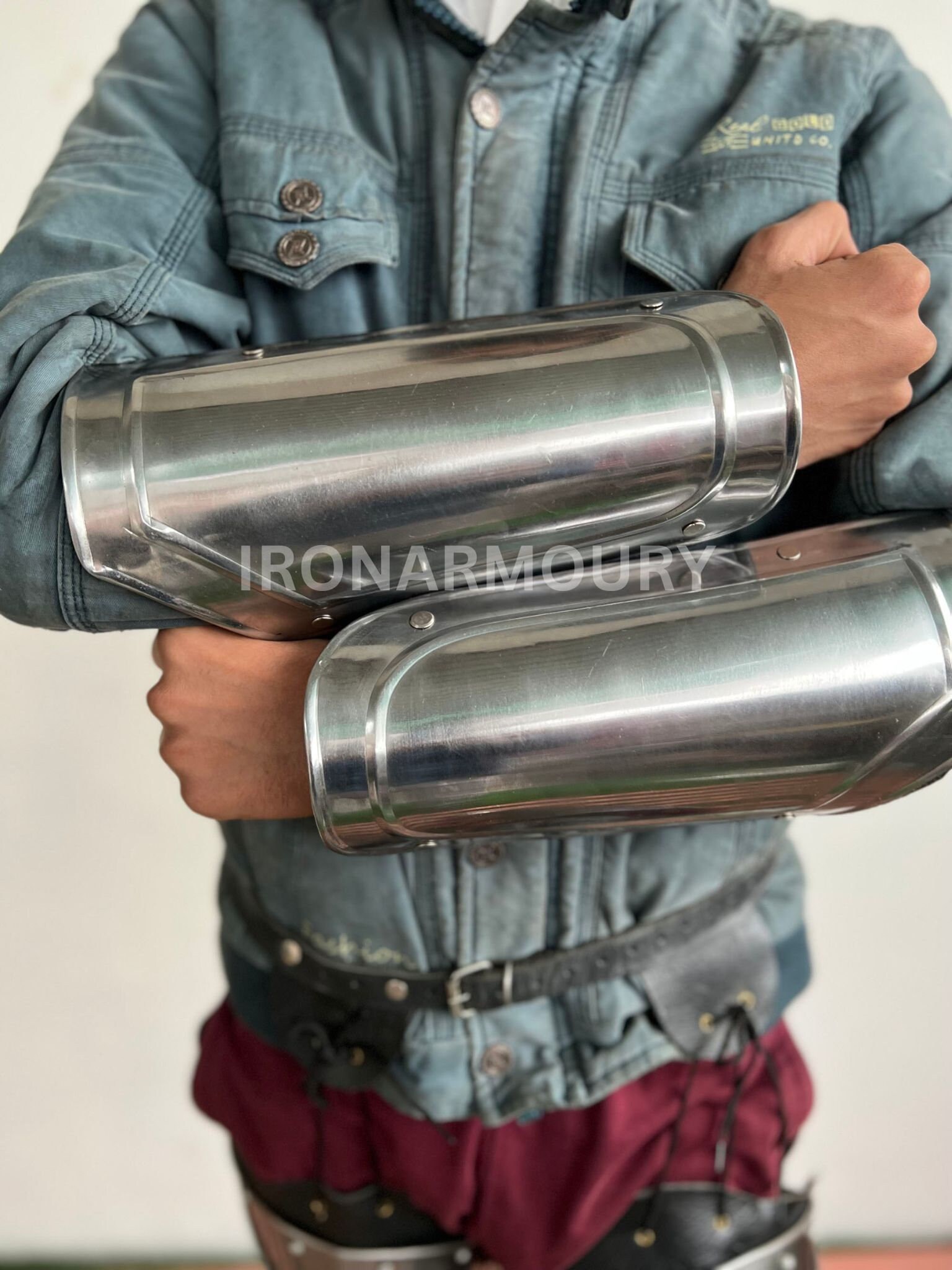 Medieval Knight Full Leg Armor Shoulder & Bracer Armor Fully - Etsy