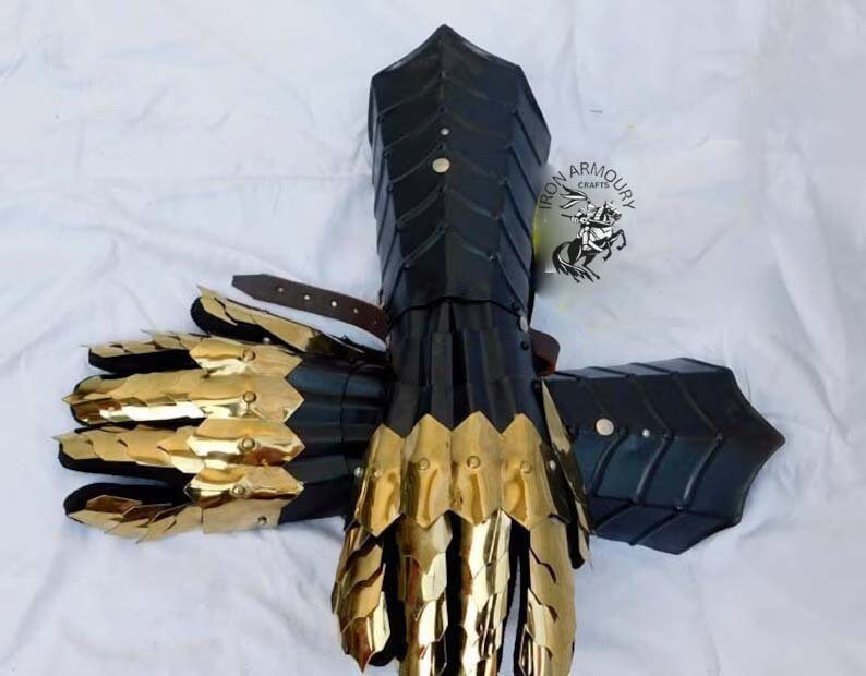 Nazgul Gauntlet Armor Functional Finger Gloves Cosplay Sca - Etsy