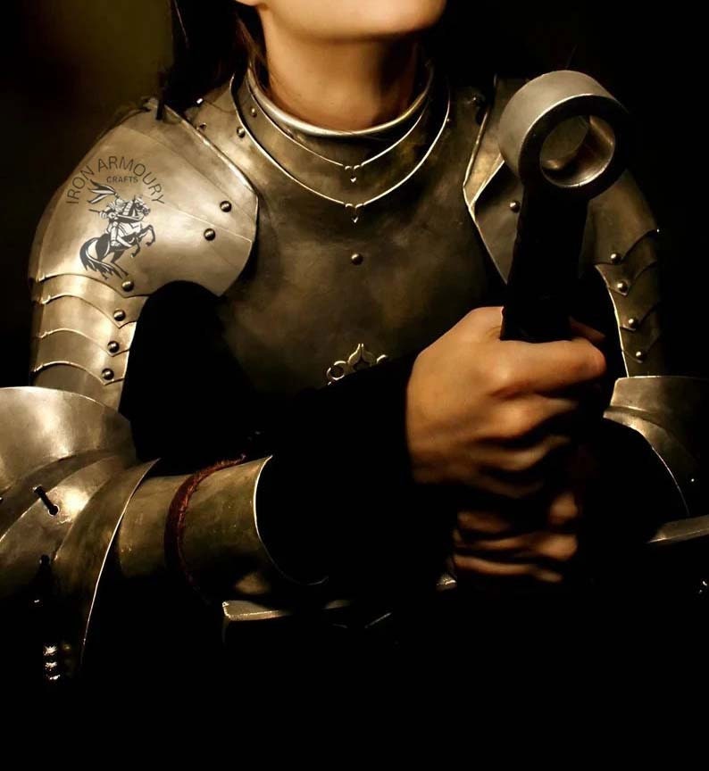 Medieval Ancient Cuirass Brave Lady Armor Female Fantasy - Etsy