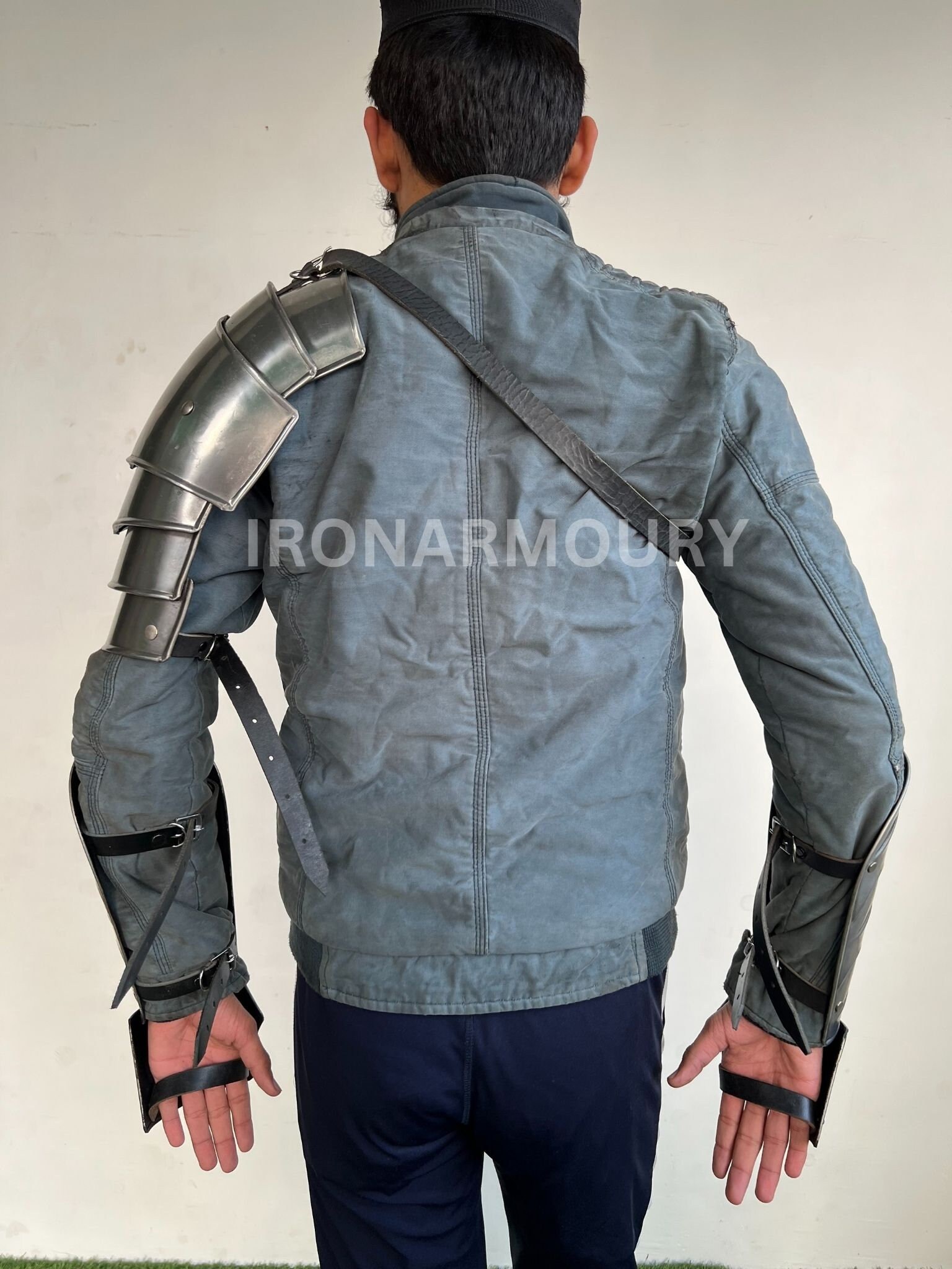 Medieval Knight Shoulder Armor Bracers Armor Larp - Etsy