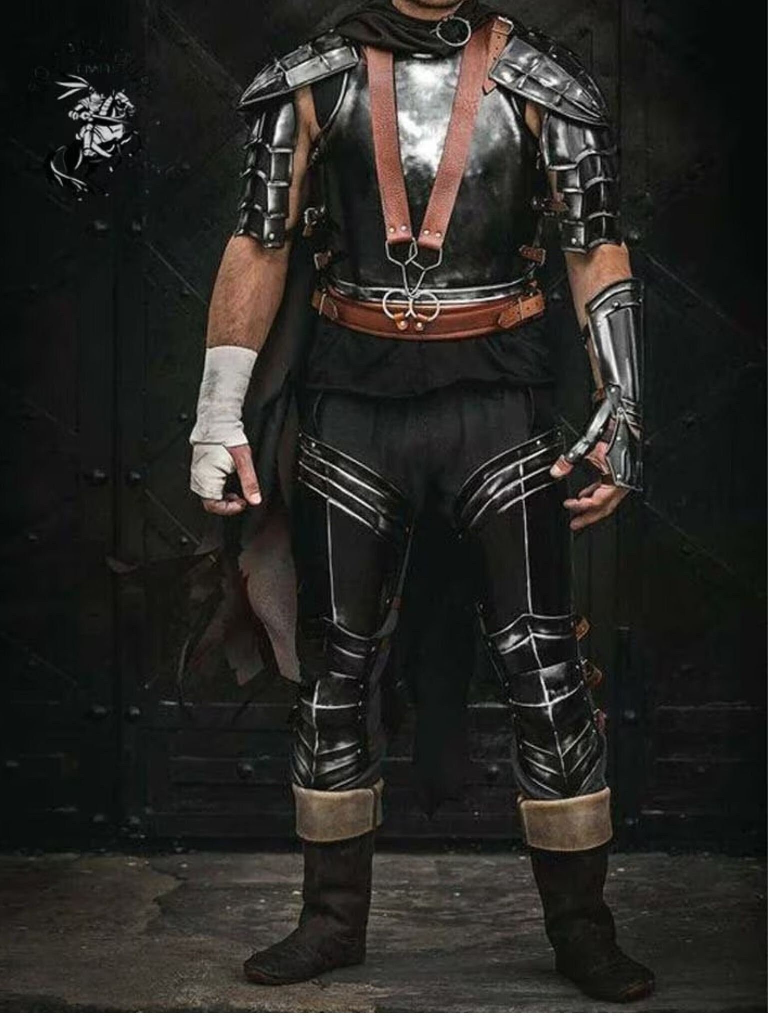 Medieval Knight Antique Armor Larp Armor Costume Cosplay - Etsy