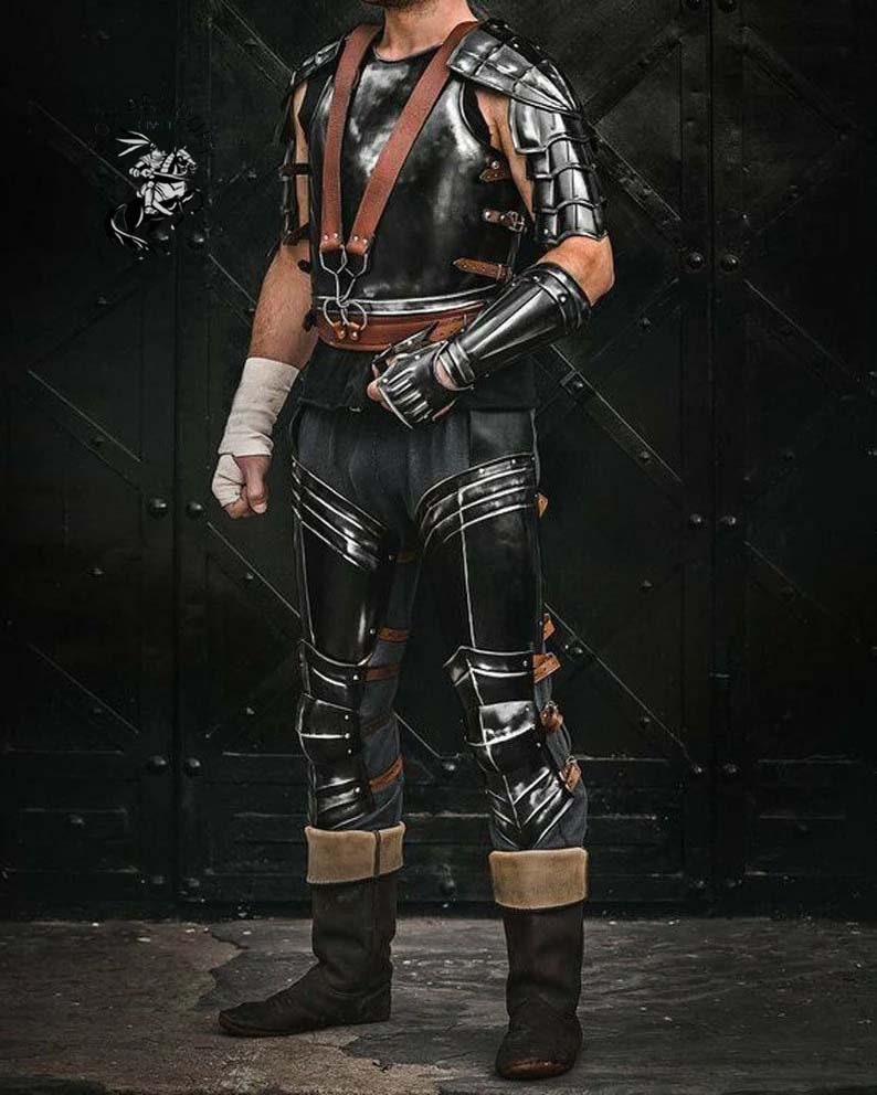 Medieval Knight Antique Armor Larp Armor Costume Cosplay - Etsy